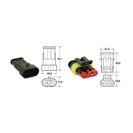 Generic 3-way connector set - 891351 - Promo-jetski
