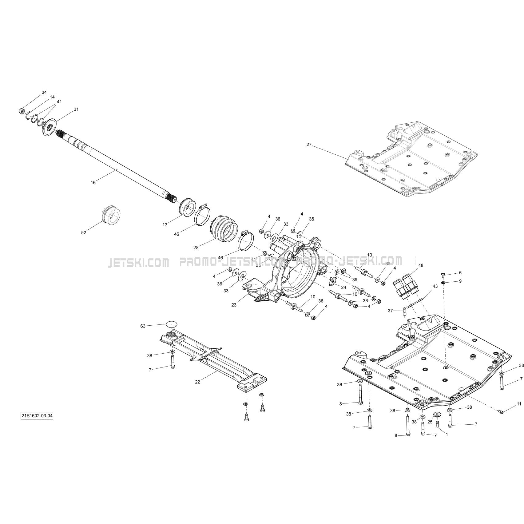 05- Propulsion pour JetSki Seadoo RXT, 2016 2016 - Promo-Jetski
