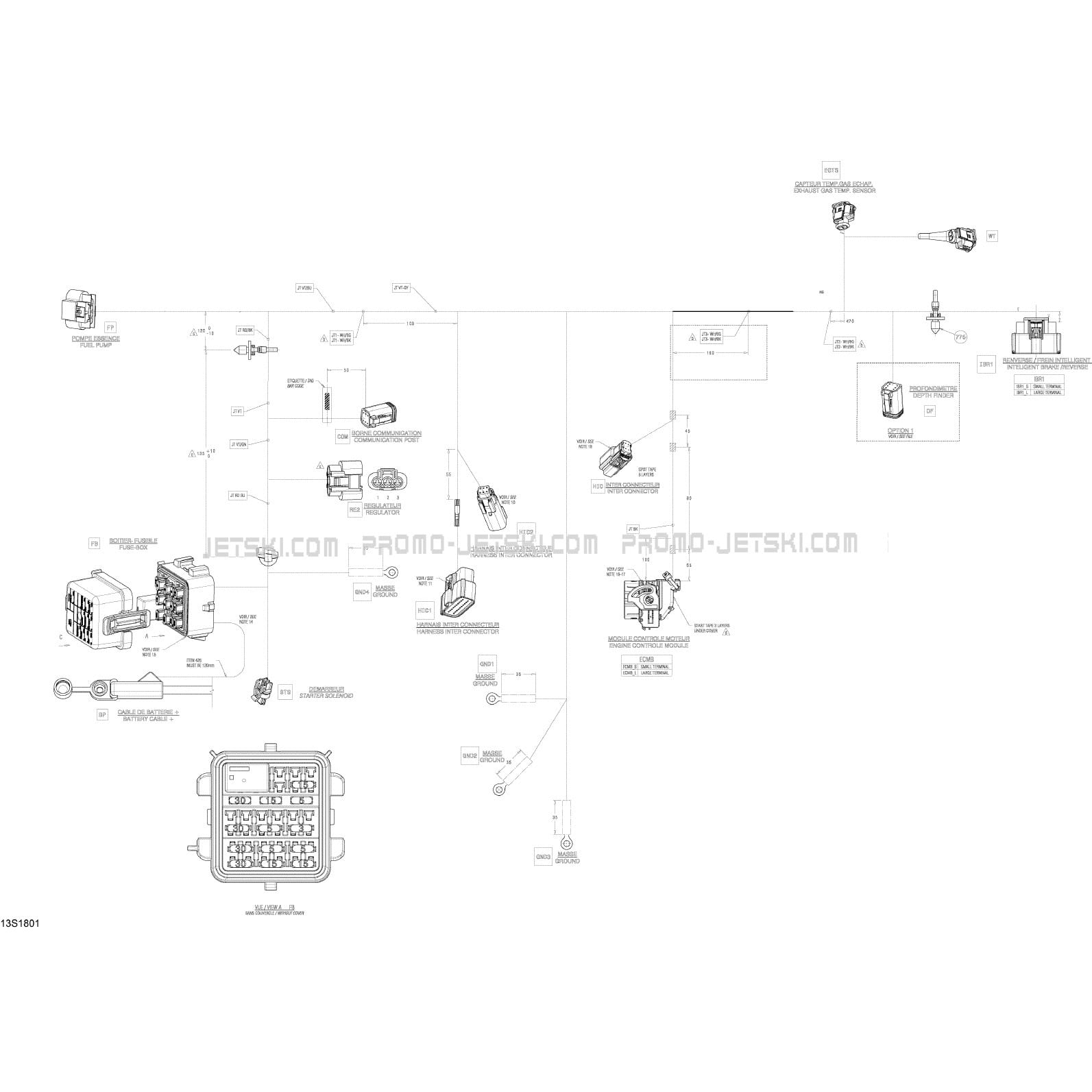 Electrical System Orca Main Harness - Package LTD - 278003420 for Sea ...