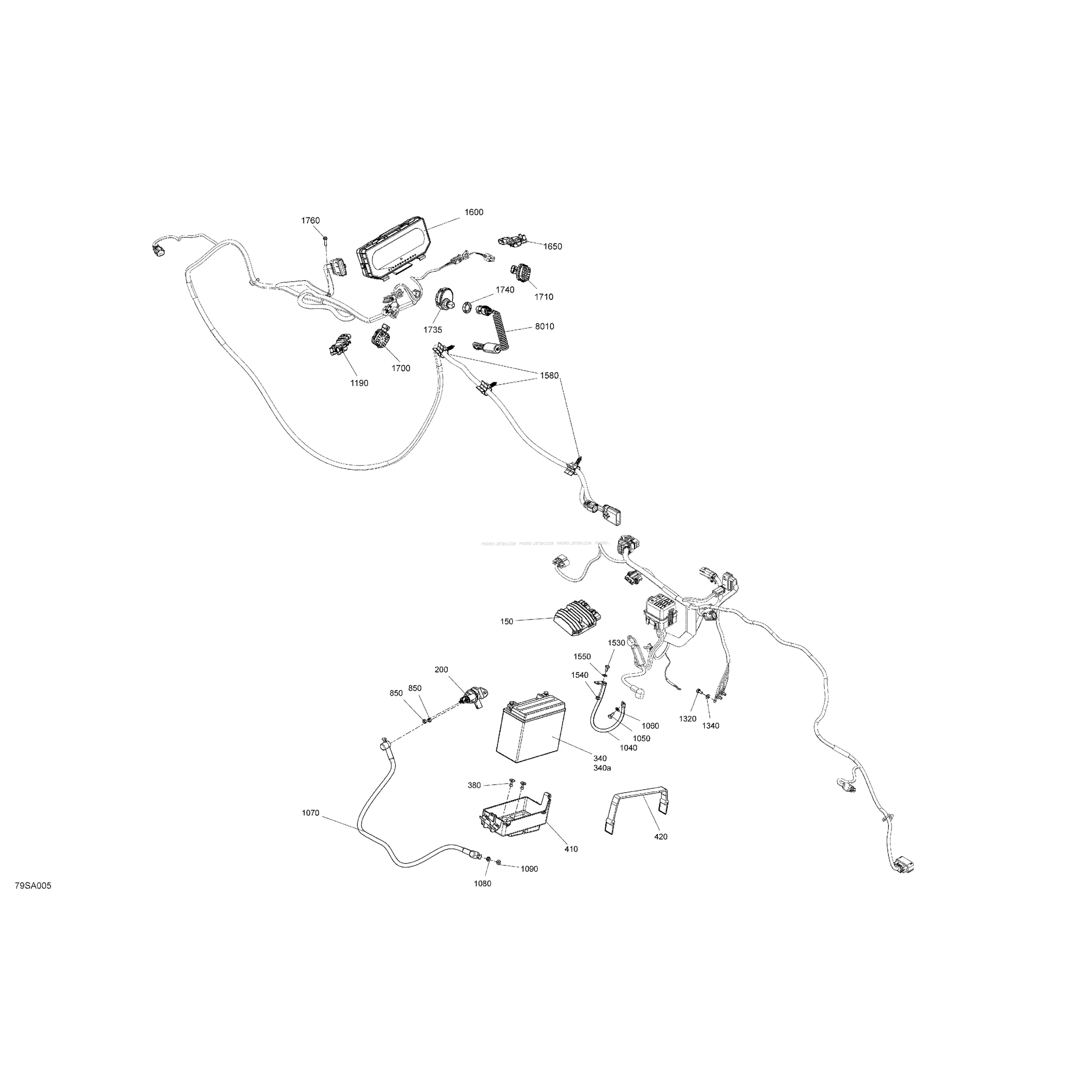 Électrique - Système for Seadoo GTX 300 2021 - Promo-Jetski